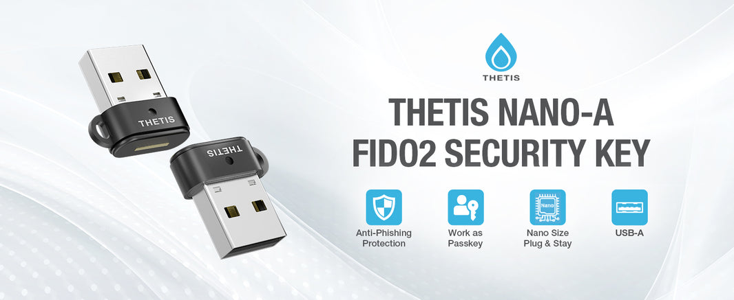FIDO2 USB-A + TOTP/HOTP Passkey