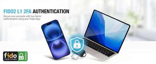 FIDO2 USB-C + TOTP/HOTP Passkey