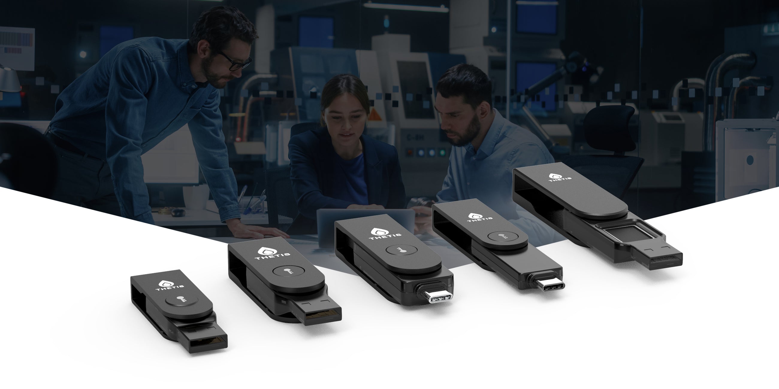 THETIS - FIDO U2F FIDO2 Security Key Devices & Hardware Passkeys