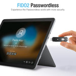 Thetis PRO FIDO2 Security Key - Passkey, USB-A, USB-C & NFC